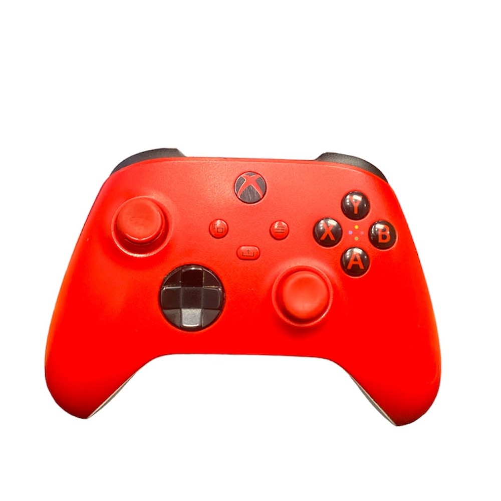 Pre-owned Microsoft Official Xbox Series Pulse Red Wireless Controller ...